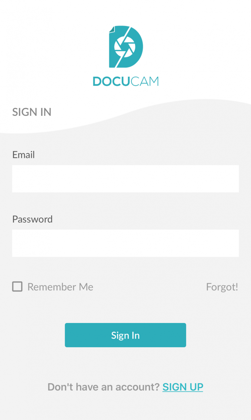 DocuCam App – Safe Video Storage and Sharing